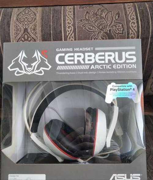 Игровые наушники Asus Cerberus Arctic