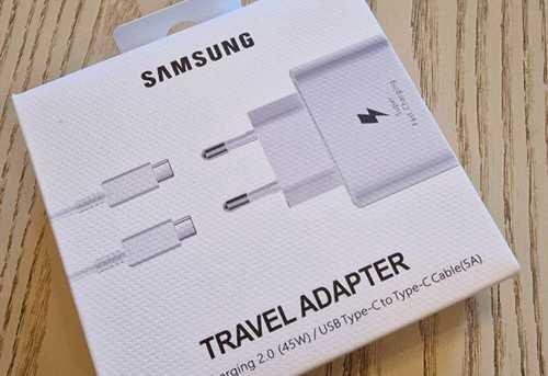 Зарядное устройство Samsung travel adapter 45w c к
