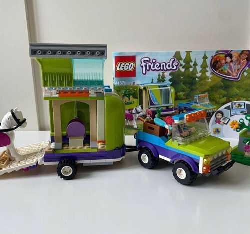 Lego Friends Трейлер для лошадки Мии