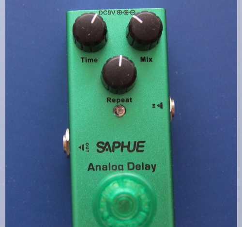 Analog Delay saphue, педаль дилэй