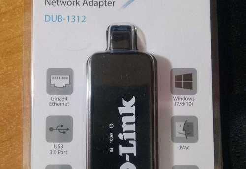 Сетевой адаптер D-Link USB to Gigabit Ethernet