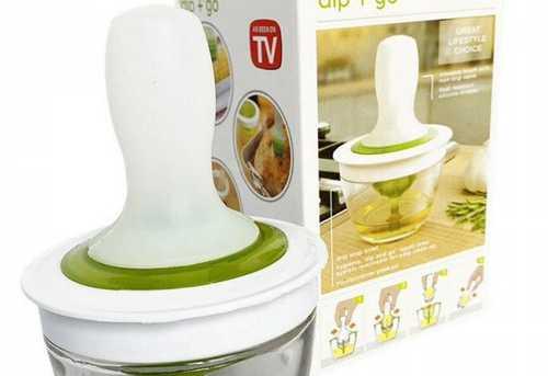 Дозатор масла с кисточкой chefs basting SET DIP+GO