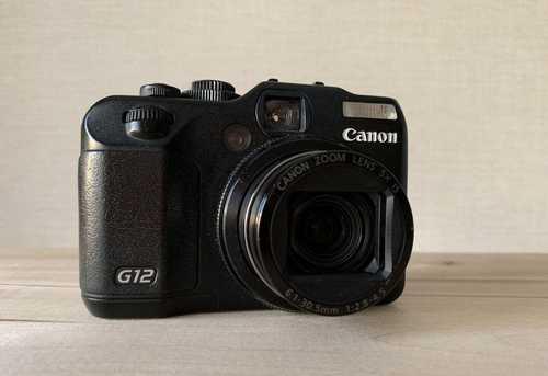 Цифровой фотоаппарат Canon PowerShot G12 с нюансом