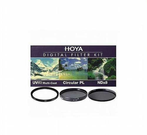 Набор из 3 фильтров Hoya (UV(C) HMC Multi, PL-CIR