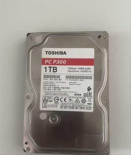 Жесткий диск toshiba 1 тб