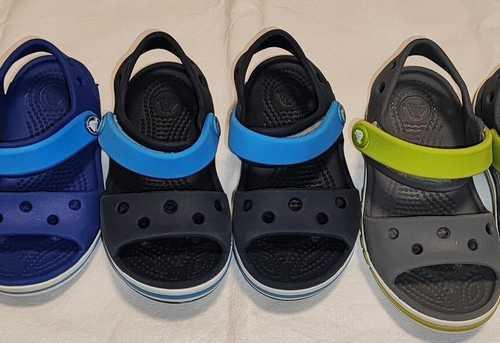 Сандалии и сапоги Crocs c7, с8 и с9