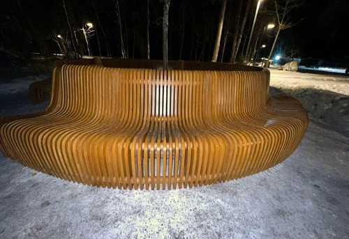 Параметрическая скамейка