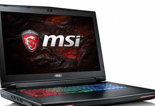 17.3" MSI GT72VR Dominator Pro 7RE-613RU, 2048 ГБ, Core i7-7700HQ, RAM 32 ГБ, GeForce GTX 1070 8 ГБ