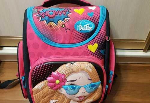 Ортопедический рюкзак для девочки