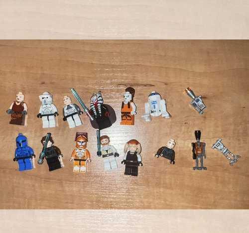 Lego star wars минифигурки