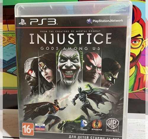 Injustice Gods Among Us Инджастис (Рус) Игра PS3