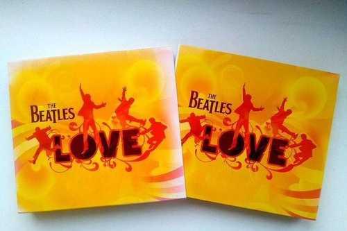 The Beatles "Love" cd+dvd Digipack +буклет