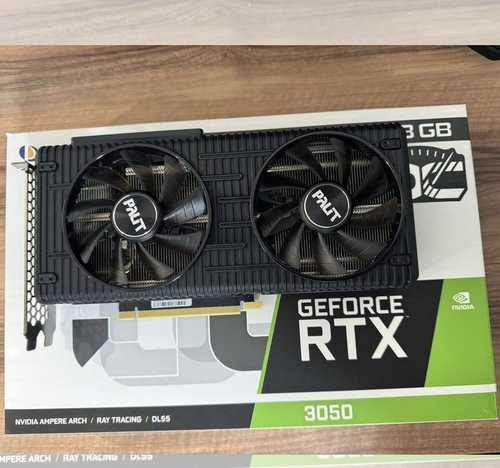 Видеокарта Palit RTX 3050 8GB