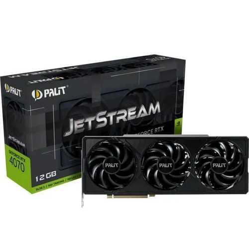 Видеокарта Palit GeForce RTX 4070 JetStream