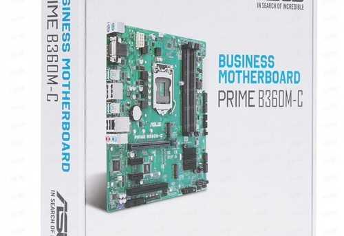 Материнская плата Asus prime B360M-C (LGA1151v2, m