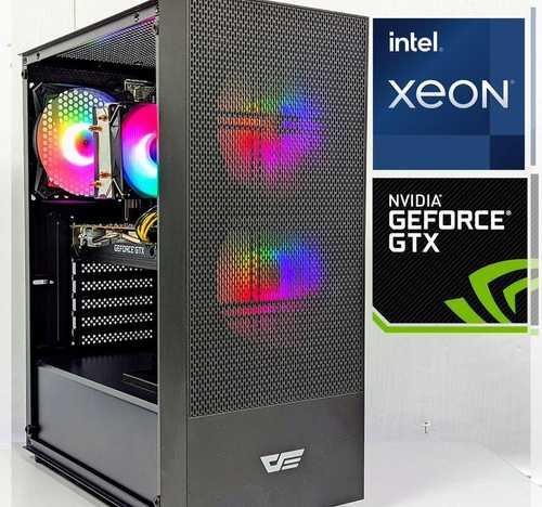 Игровой пк Xeon E5-2676v3 /16gb/GTX 1660S 6GB