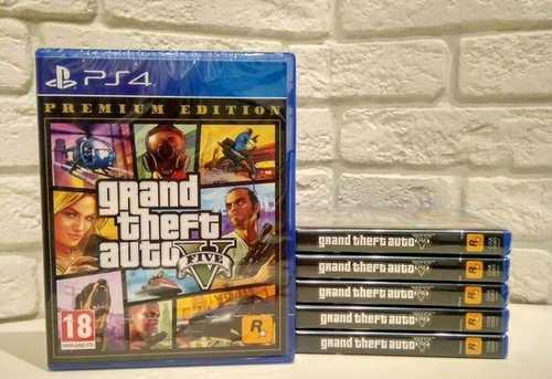 Диск PS4 Grand Theft Auto 5 (GTA 5) новый