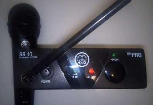 Радиосистема AKG SR40 mini pro+микрофон AKG HT40