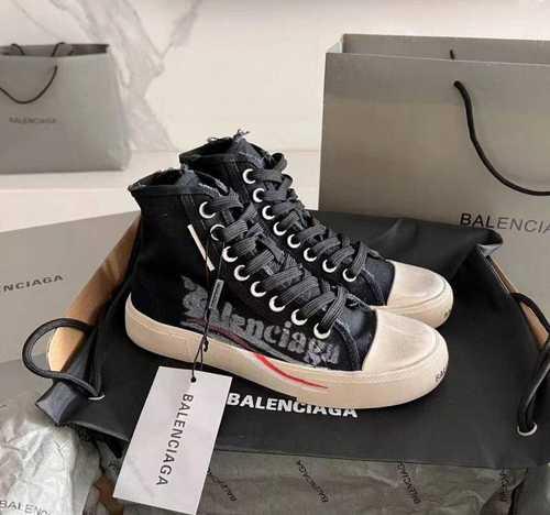 Высокие кеды balenciaga женские