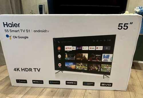 55" (140 см) Haier 55 Smart TV S1 4К