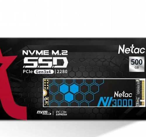 SSD m.2 Netac nv3000 500gb