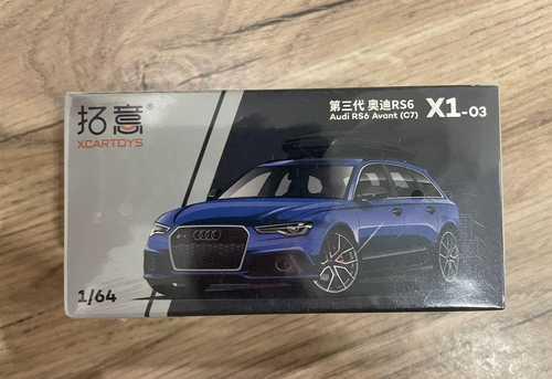 Audi RS6 (A7) коллекционная модель 1:64