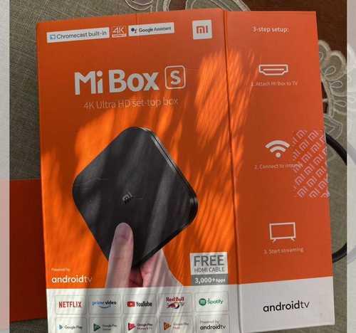 Tv приставка Mi Box S