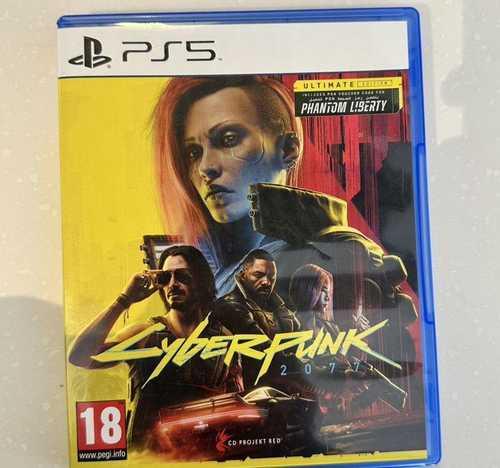 Cyberpunk 2077 ps5 диск