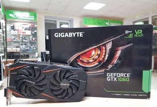Видеокарта gigabyte nvidia GeForce GTX 1060 6Gb