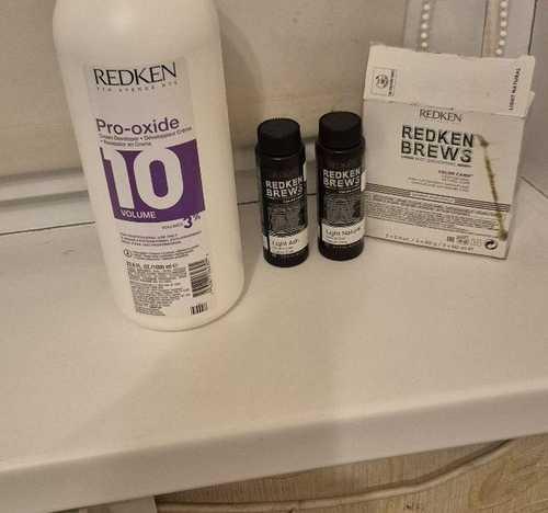 Redken light.Мужской камуфляж для волос