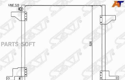 Радиатор кондиционера Мерседес M-class W163