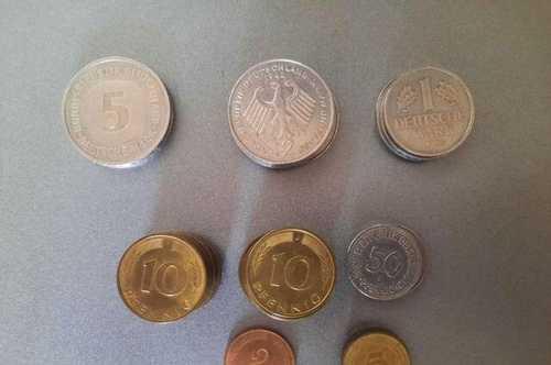 Deutsche mark 1, 2, 5. Phennig