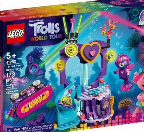 Конструктор lego Trolls Вечеринка на техно-рифе