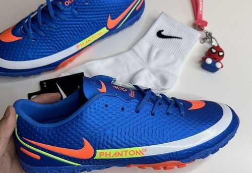 Сороконожки бутсы шиповки Nike phantom
