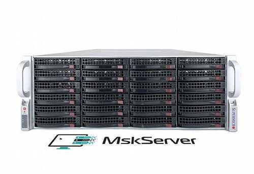 Сервер Supermicro 6047R-E1R24N 2x E5-2630v2 32Gb