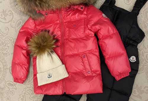 Moncler пухлаик + полукомбинезон