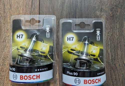 Лампы галогенные Bosch H7 Plus 90