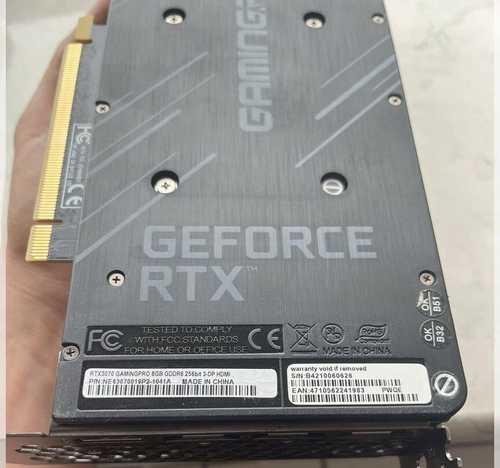 Видеокарта rtx 3070