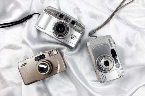 Пленочные фотоаппараты Samsung и Pentax