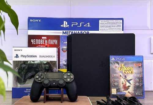 Sony PS4 Slim +It Takes Two+ 2 Джойстика