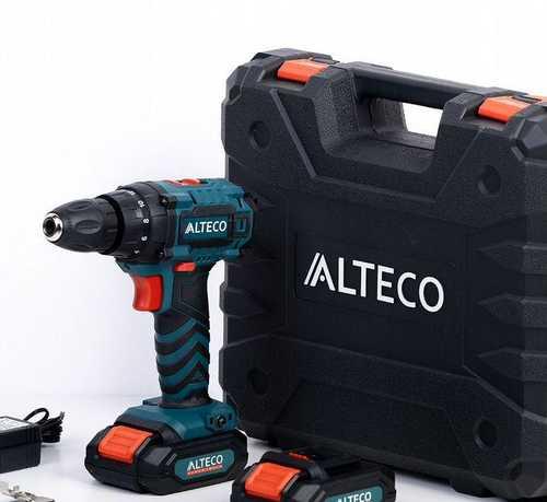 Дрель аккумуляторная alteco 16В, 1,5 Ah