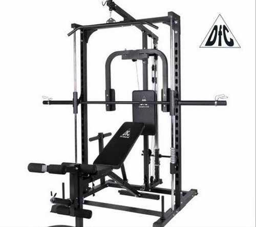 Машина Смита со скамьей DFC Homegym D943