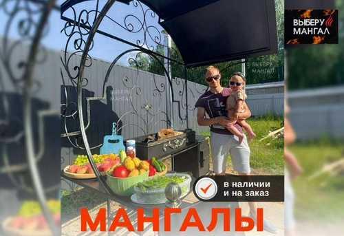 Беседка с мангалом