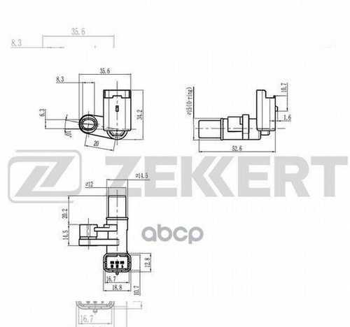 Датчик положения распредвала Citroen C4 04- C5