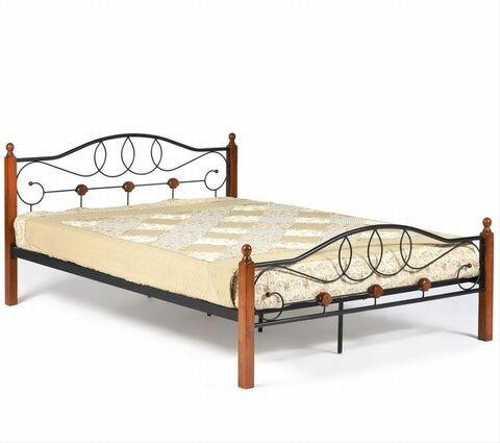 Кровать AT 822 Double Bed Size, 140*200 см (металл