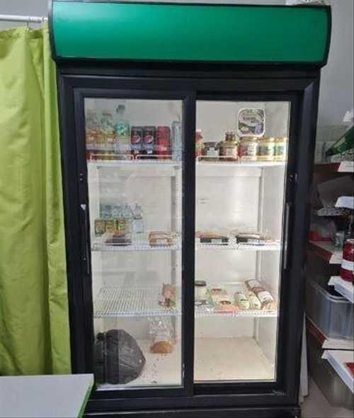 Холодильный шкаф купе б/у Угур 1000 литров