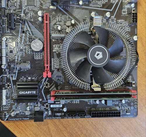 Сборка на пк lga 1200, i5 10400f, озу 16