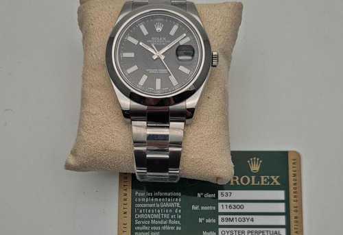 Rolex Datejust II Black Dial 41 мм