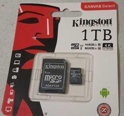 Карта памяти microsd 1TB