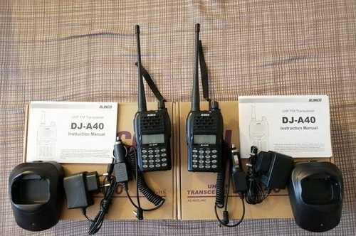 Радиостанция носимая Alinco DJ-A40